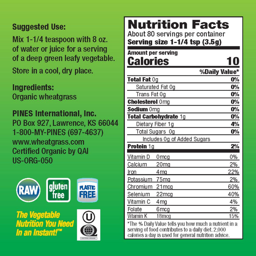 Wheatgrass Powder (10 oz) – The Wheatgrass People