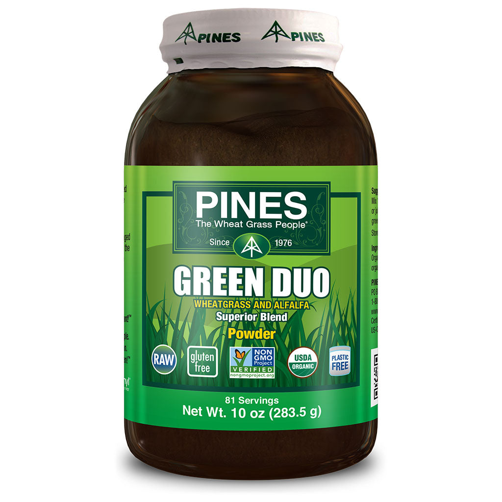 Green Duo Powder (10 oz) – The Wheatgrass People